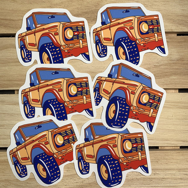 Ford Bronco Sticker – Delaney Rose Boutique